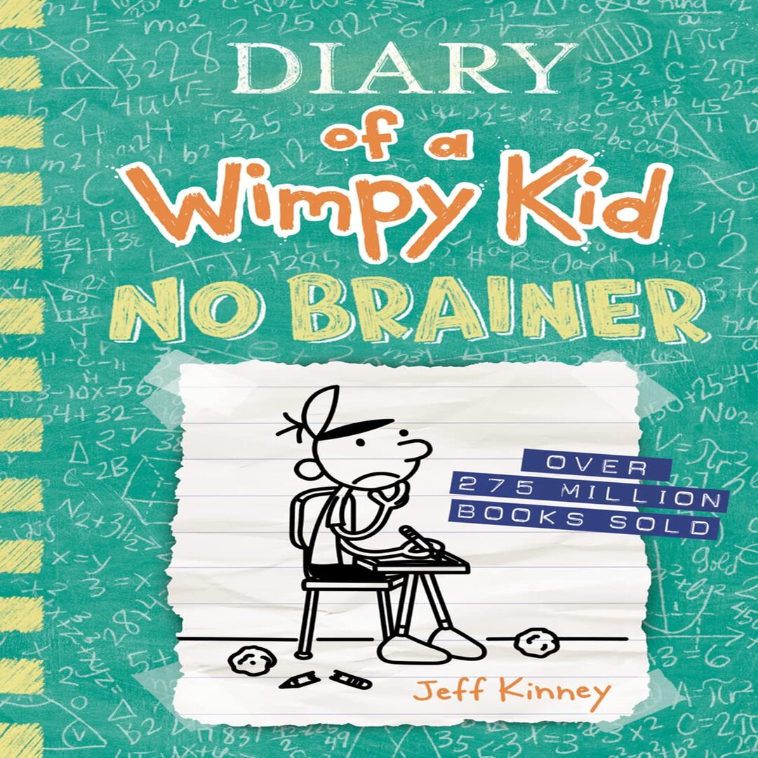 No Brainer (Diary of a Wimpy Kid Book 18) By Jeff Kinney | Inspire Uplift