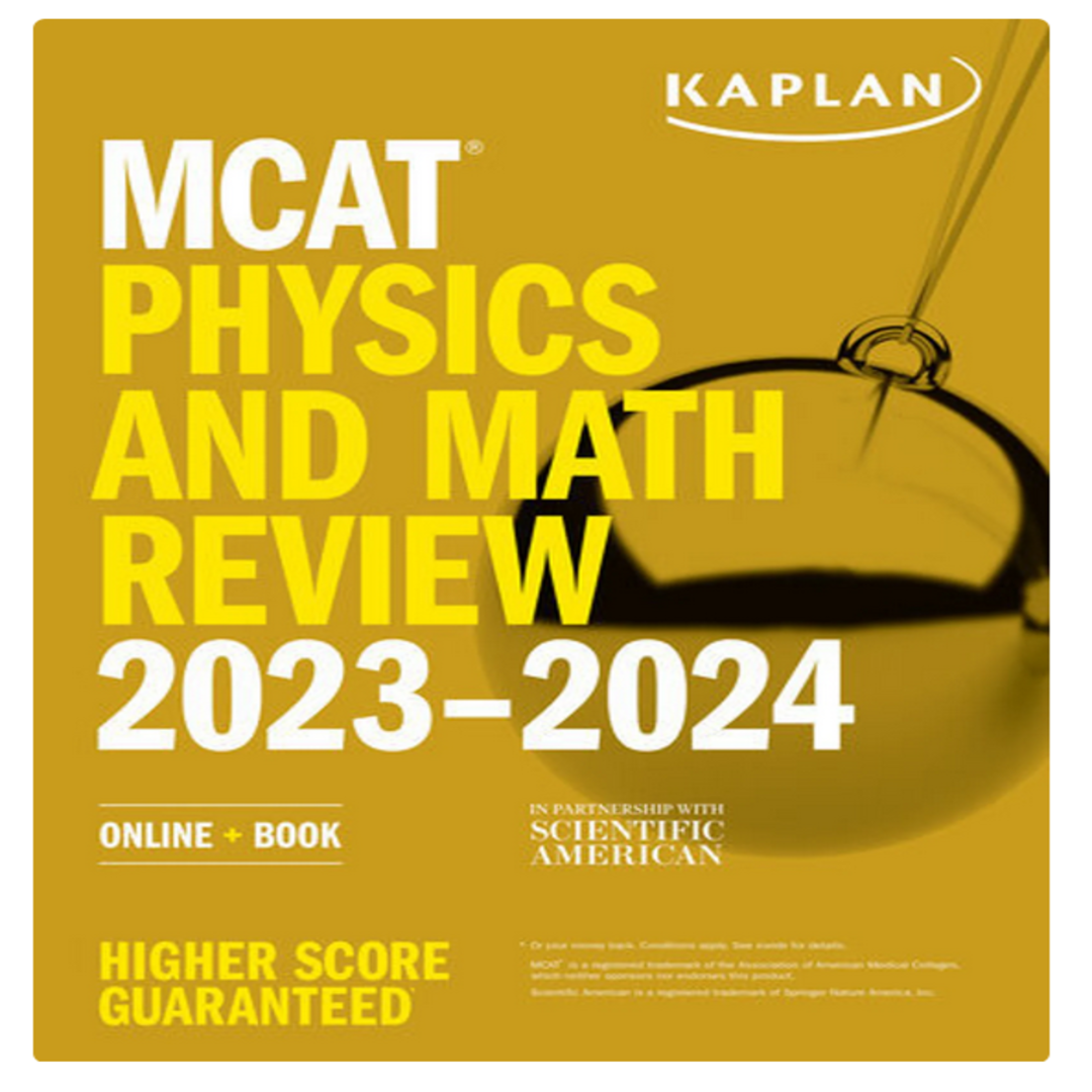 MCAT Physics and Math Review 2023-2024 - Test Bank | Inspire Uplift