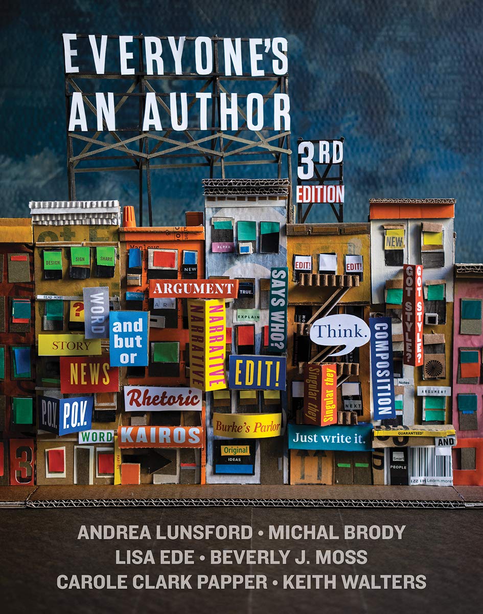 Everyone's an Author Third Edition by Andrea Lunsford | Inspire Uplift