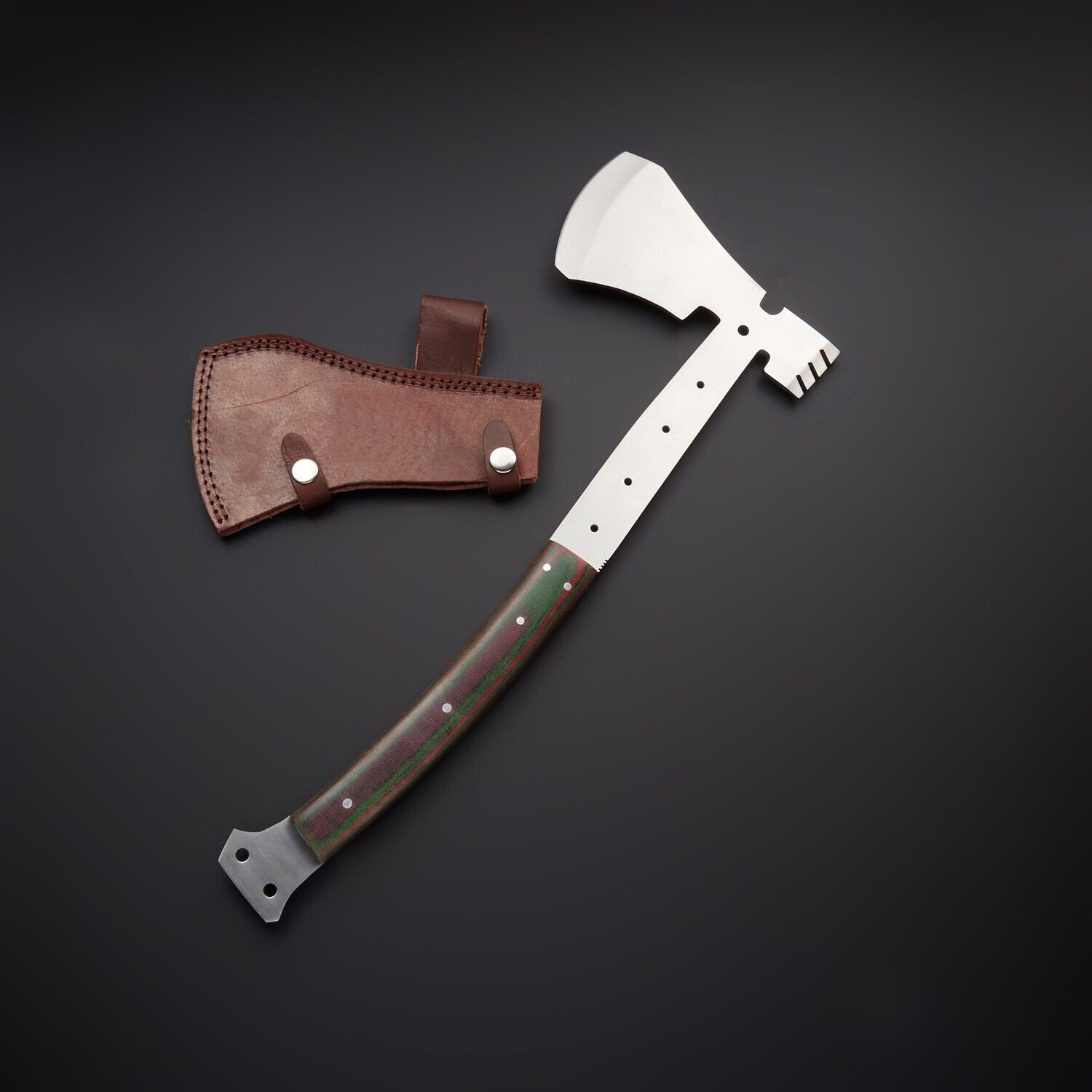 20" STUNNING CUSTOM MADE D2 TOOL STEEL FULL TANG HATCHET, MI - Inspire ...