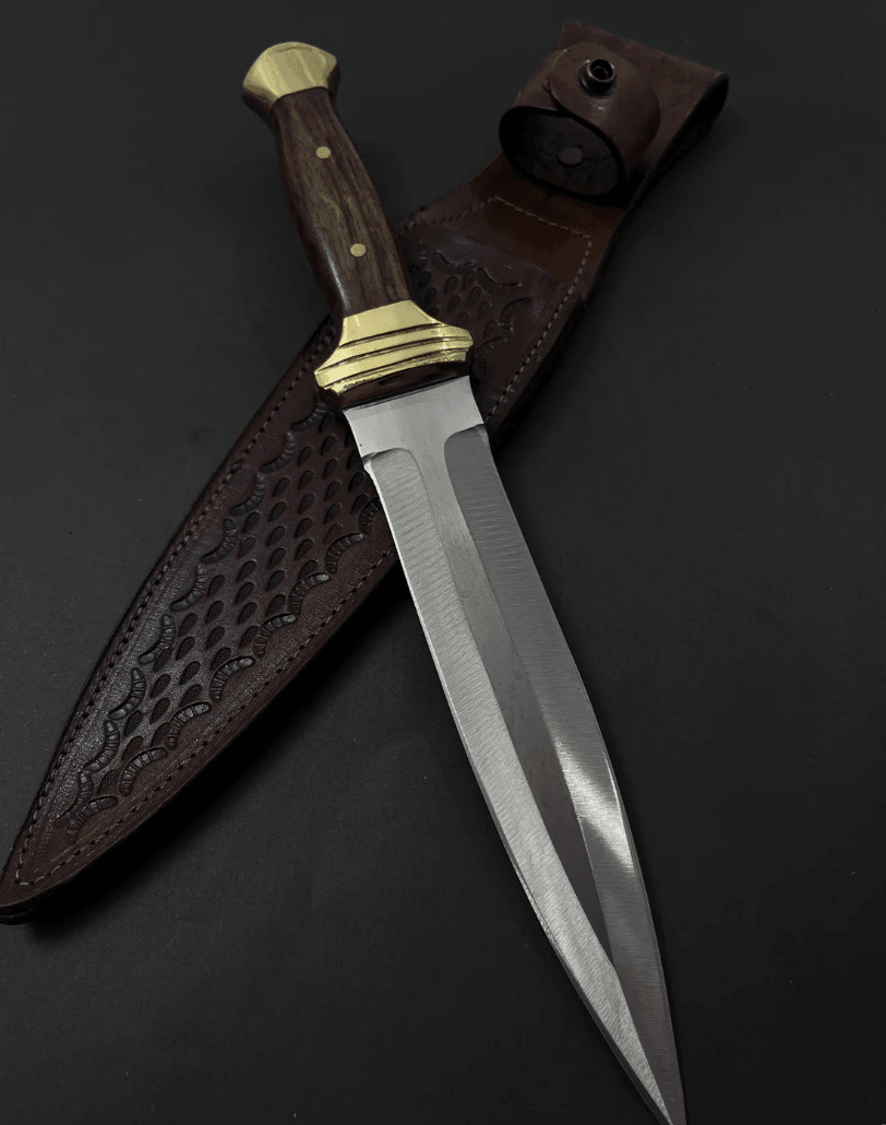 Handmade Fairbairn–Sykes Dagger 13" | Walnut Handle | Inspire Uplift