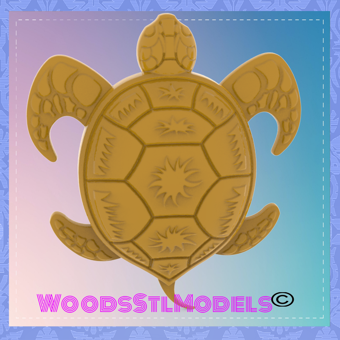3d Model Stl File For Cnc Router Laser And 3d Printer Turtle Inspire Uplift