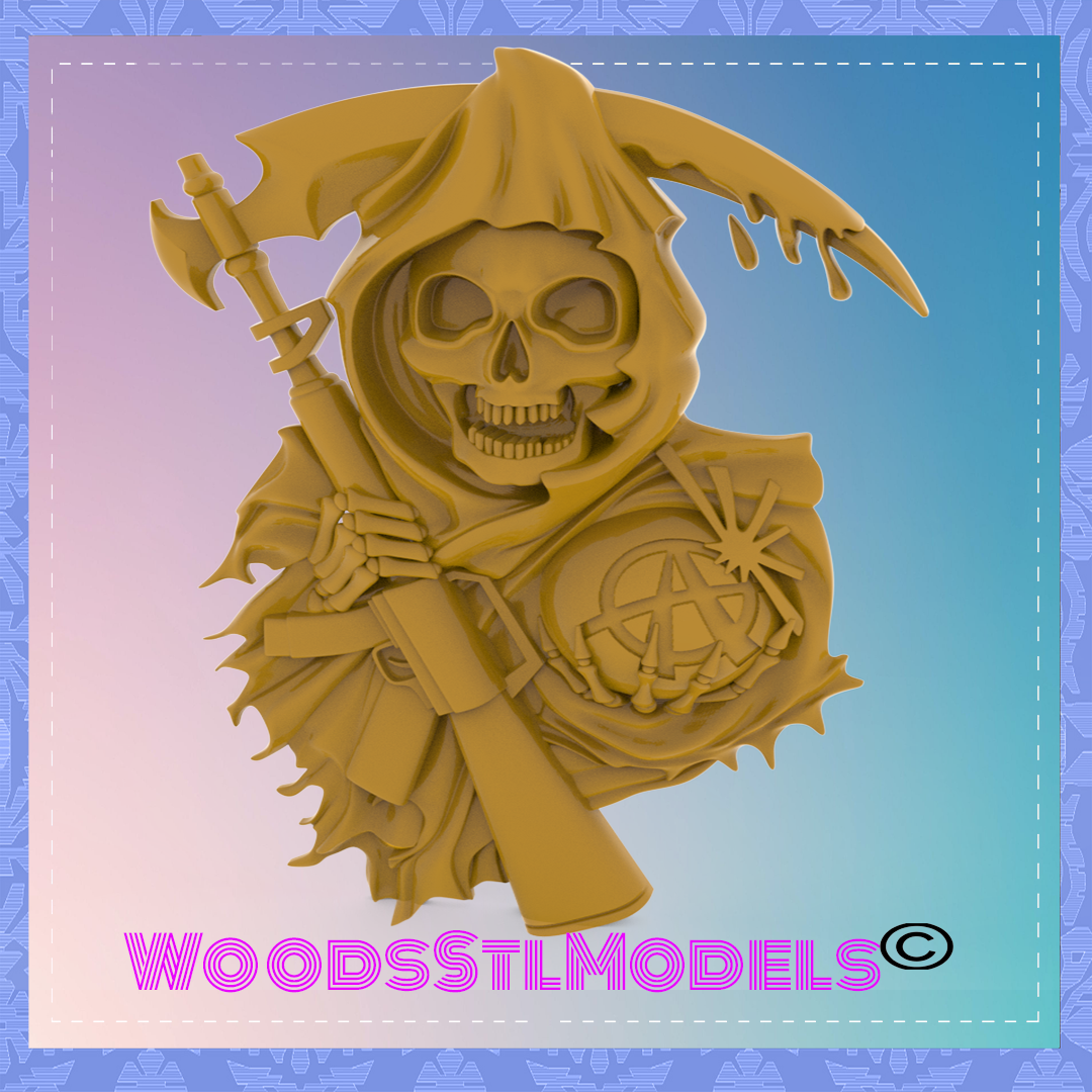 3d Model Stl File For Cnc Router Laser And 3d Printer The Grim Inspire