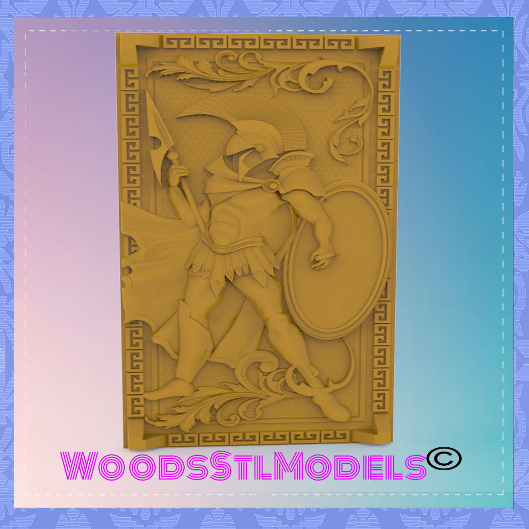 3d Model Stl File For Cnc Router Laser And 3d Printer Spartan Inspire