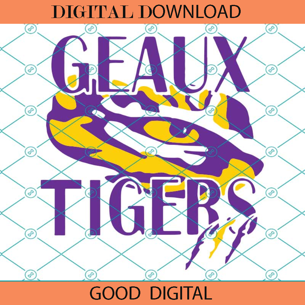 Lets Geaux LSU Tigers Svg, Lsu Tigers Svg, Lsu Logo Svg, Lsu | Inspire ...