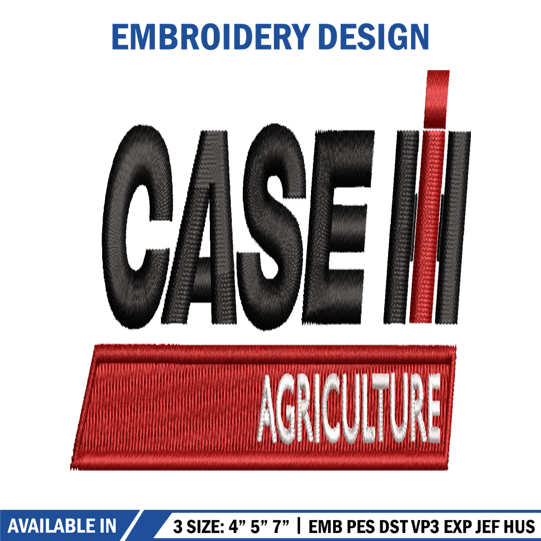 Case IH Logo embroidery design, Case IH Logo embroidery, log | Inspire ...