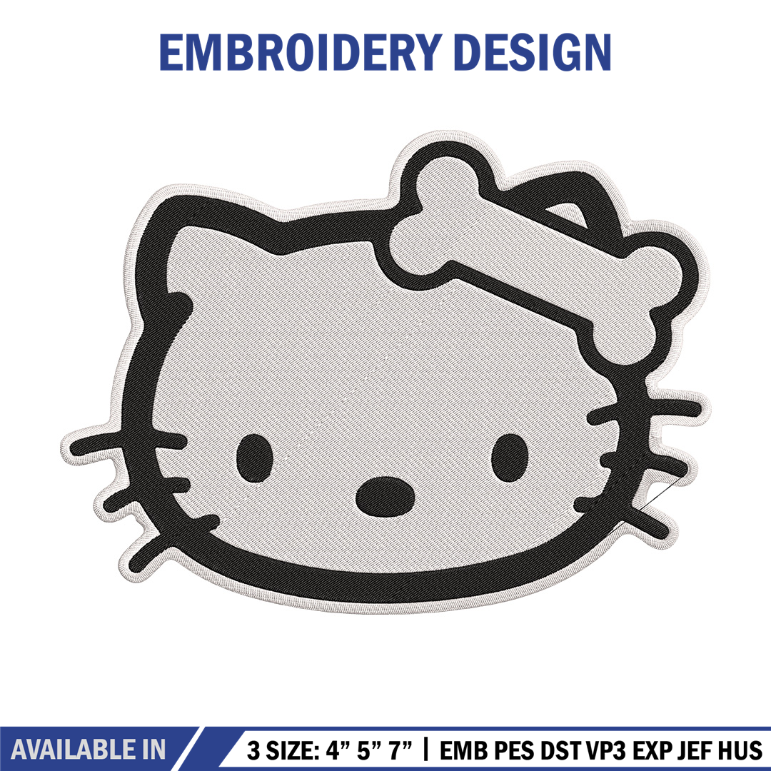 Hello kitty sticker Embroidery Design, Hello kitty Embroider | Inspire ...