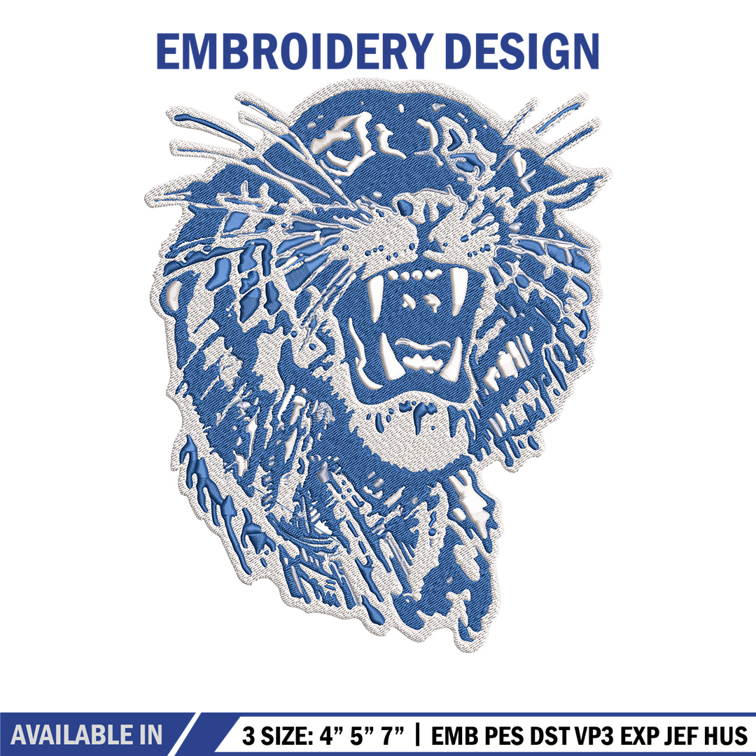 Memphis Tigers logo embroidery design, Logo embroidery, Spor | Inspire ...