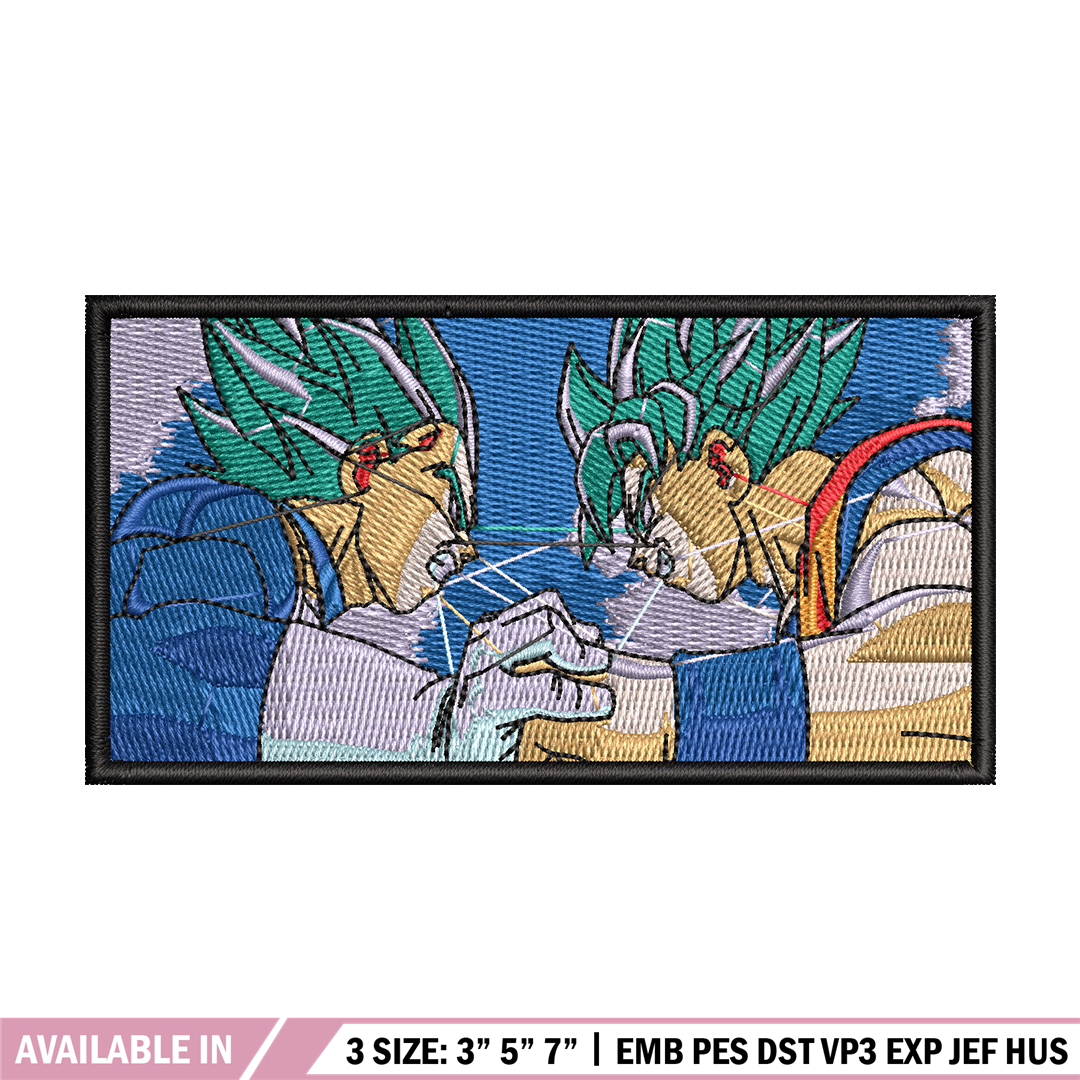 Vegeta goku embroidery design, Dragonball embroidery, Anime | Inspire ...