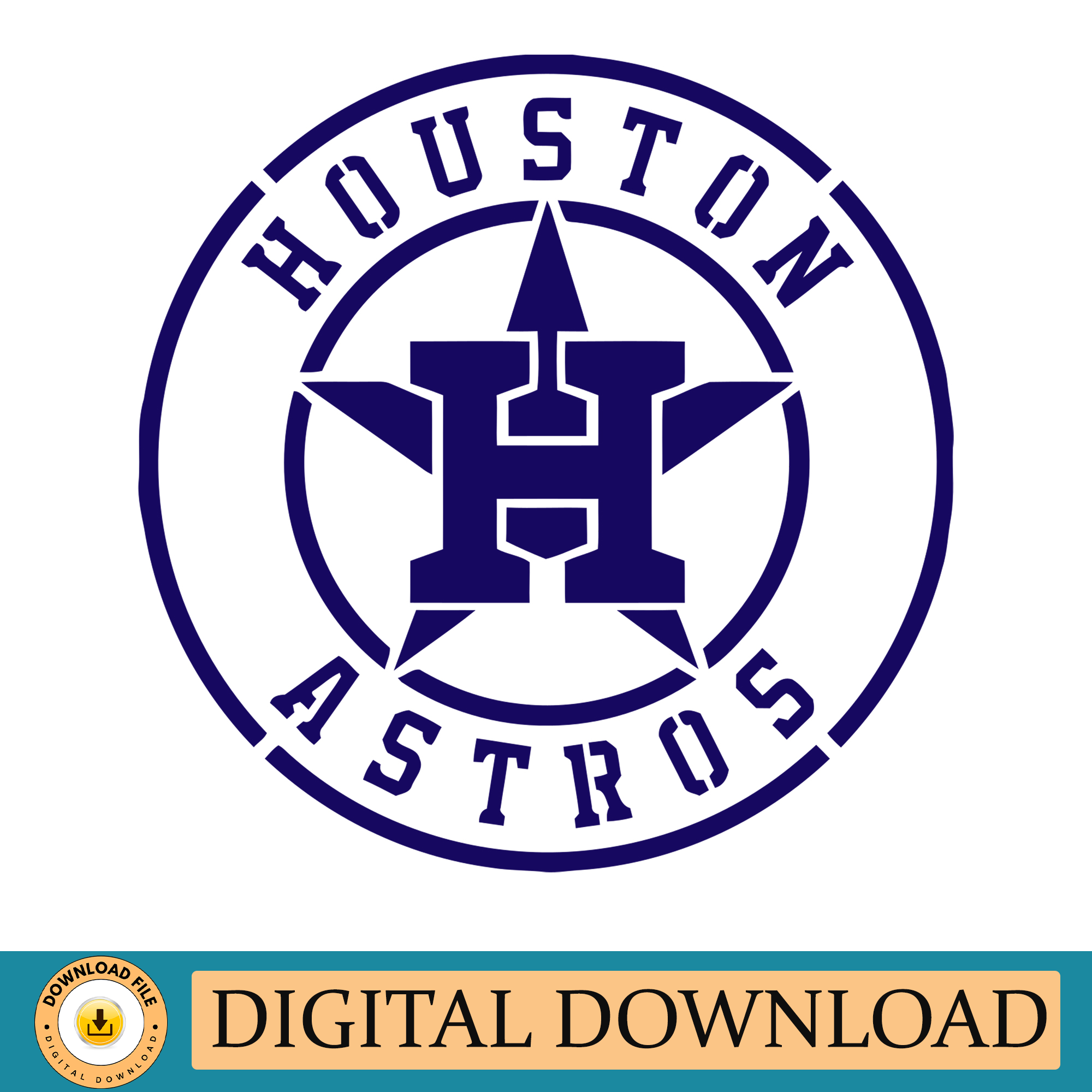 Astros Svg, Baseball, Houston svg,Houston Astros Baseball Te | Inspire ...