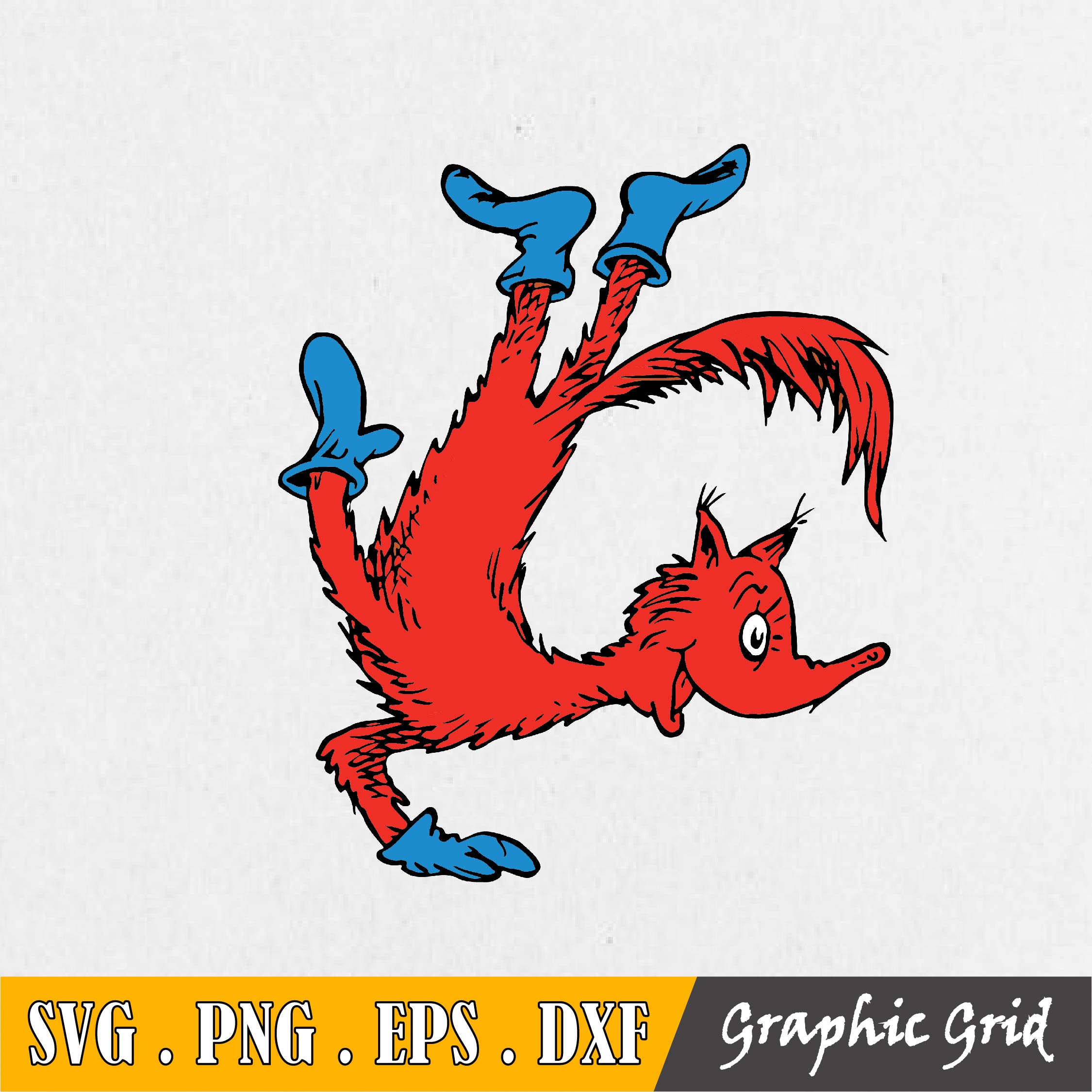 Fox In Socks Dr. Seuss Svg, Dr. Seuss Svg, The Fox Svg, The | Inspire ...