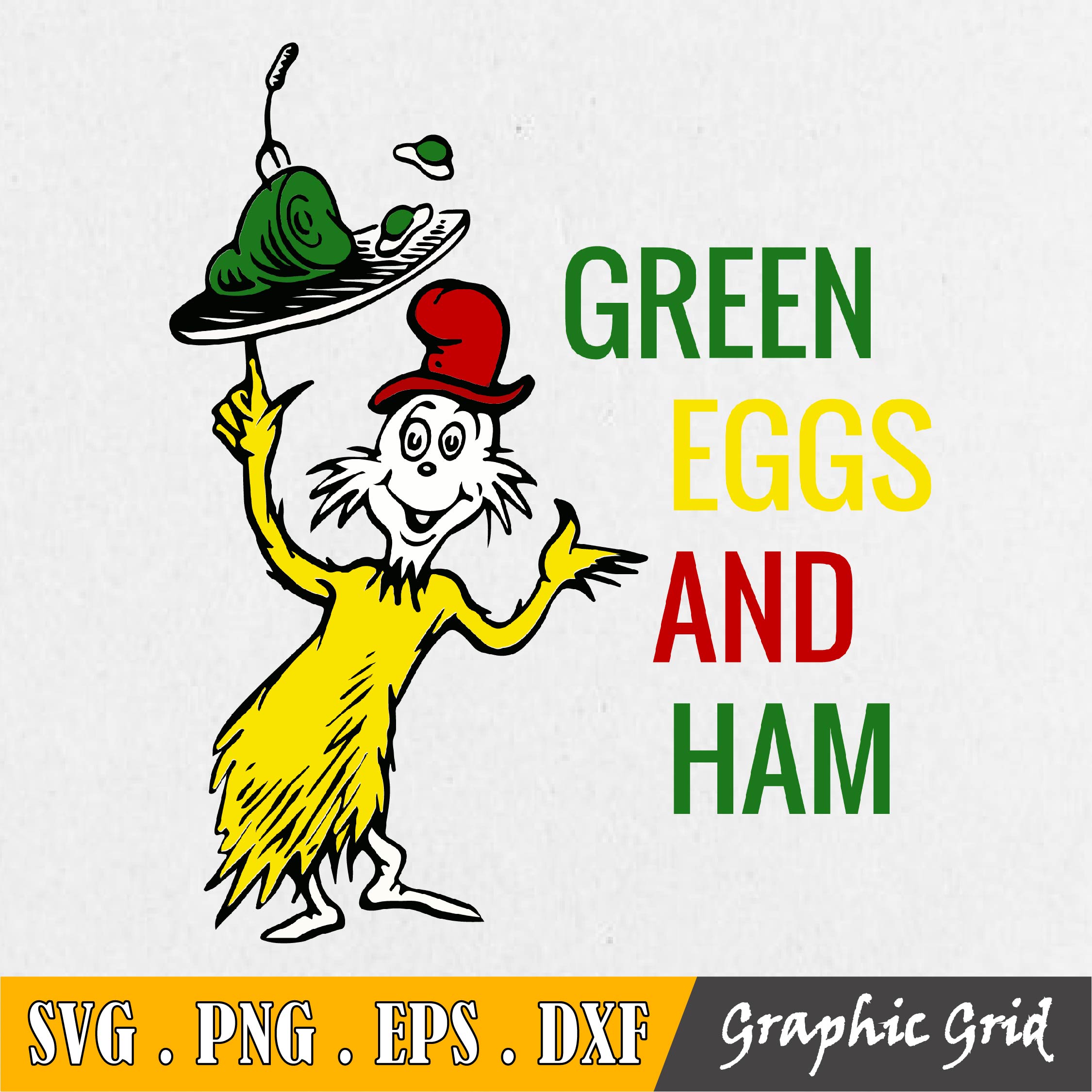 Green Eggs And Ham Svg,Dr Seuss Svg ,Cat In The Hat Svg,Dr S | Inspire ...