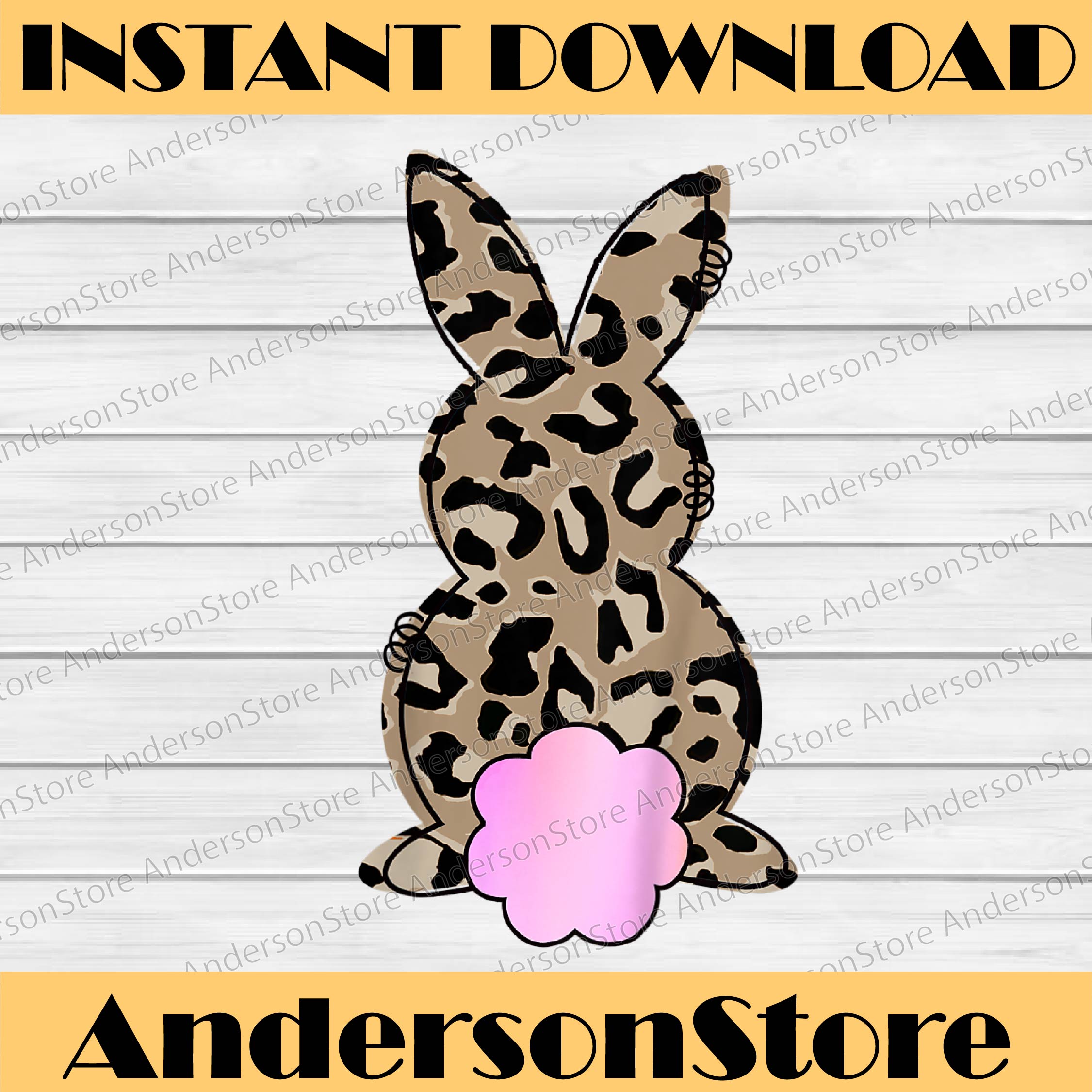 Baby Little Girls Cute Easter Bunny Leopard Print Easter Day | Inspire ...