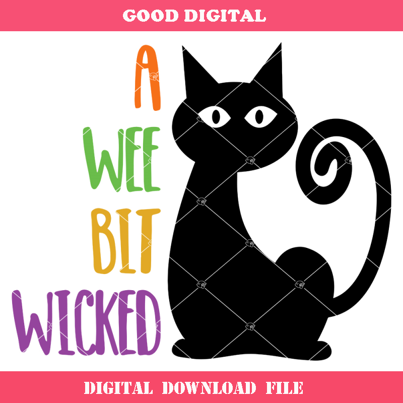 Wee Bit Wicked Svg | Inspire Uplift
