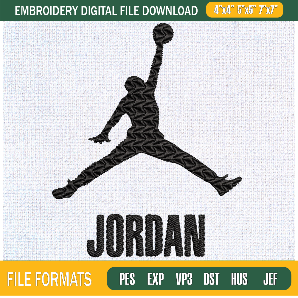 Jordan Embroidery Designs, Nike Machine Embroidery Design, M | Inspire ...
