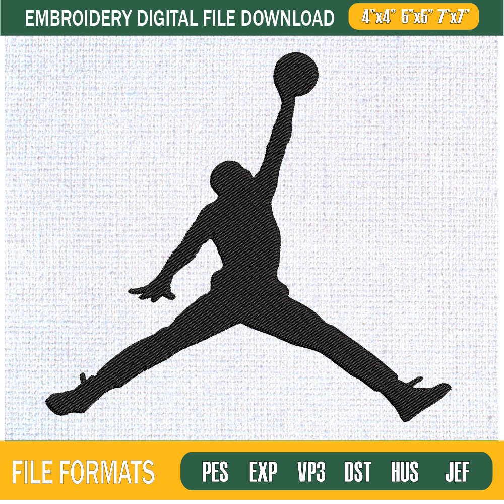 Jordan Logo Embroidery Designs, Nike Machine Embroidery Desi | Inspire ...