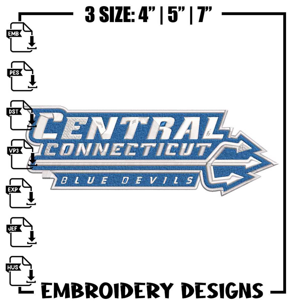 Blue Devils Logos embroidery design, NCAA embroidery, Sport | Inspire ...