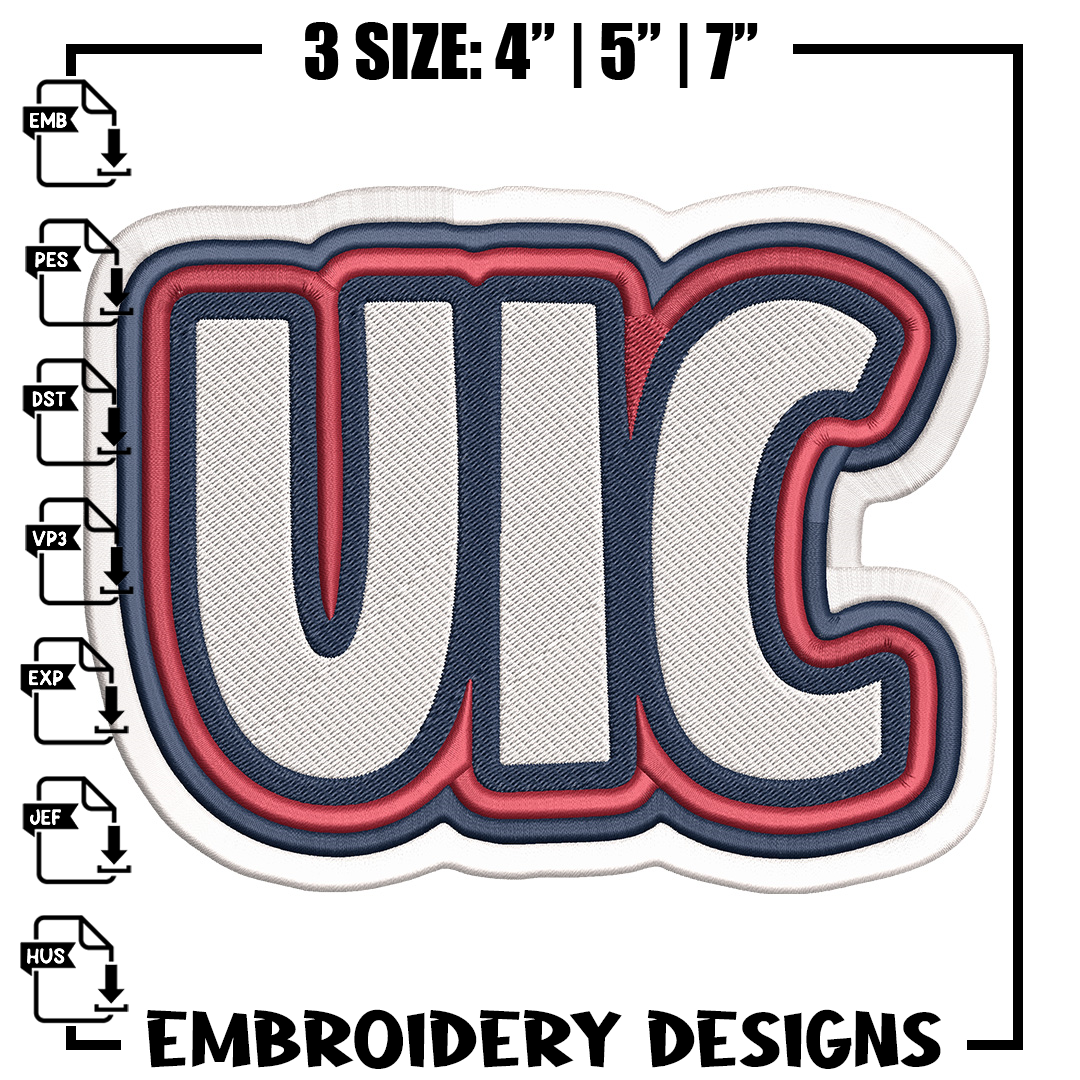 University of Illinois logo embroidery design,NCAA embroider - Inspire ...