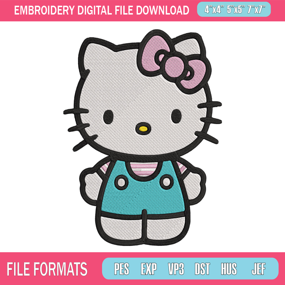 Hello kitty Embroidery Design, Hello kitty Embroidery,Embroi | Inspire ...