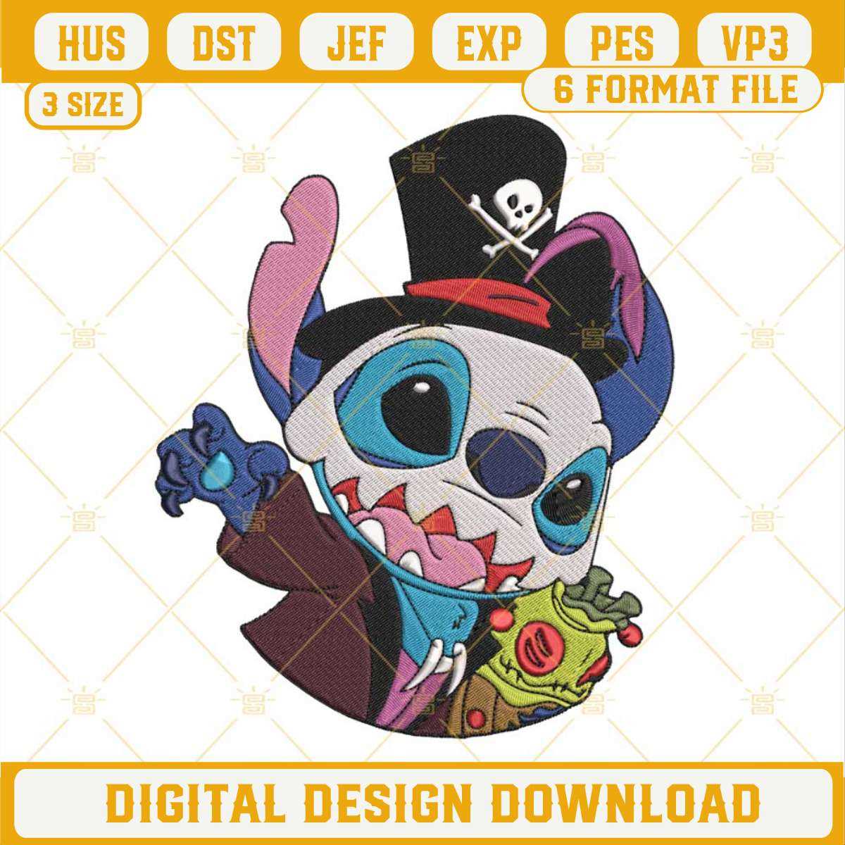 Pirates Stitch Embroidery Designs, Stitch The Pirate Embroid | Inspire ...