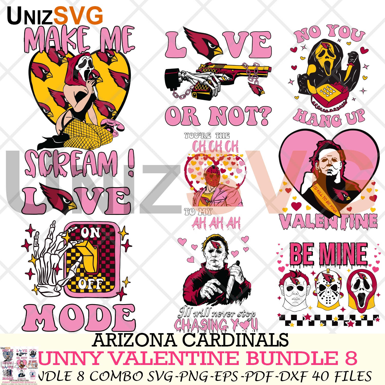 Detroit Tigers bundle 8 zip Horror movies Cut files,SVG EPS | Inspire ...