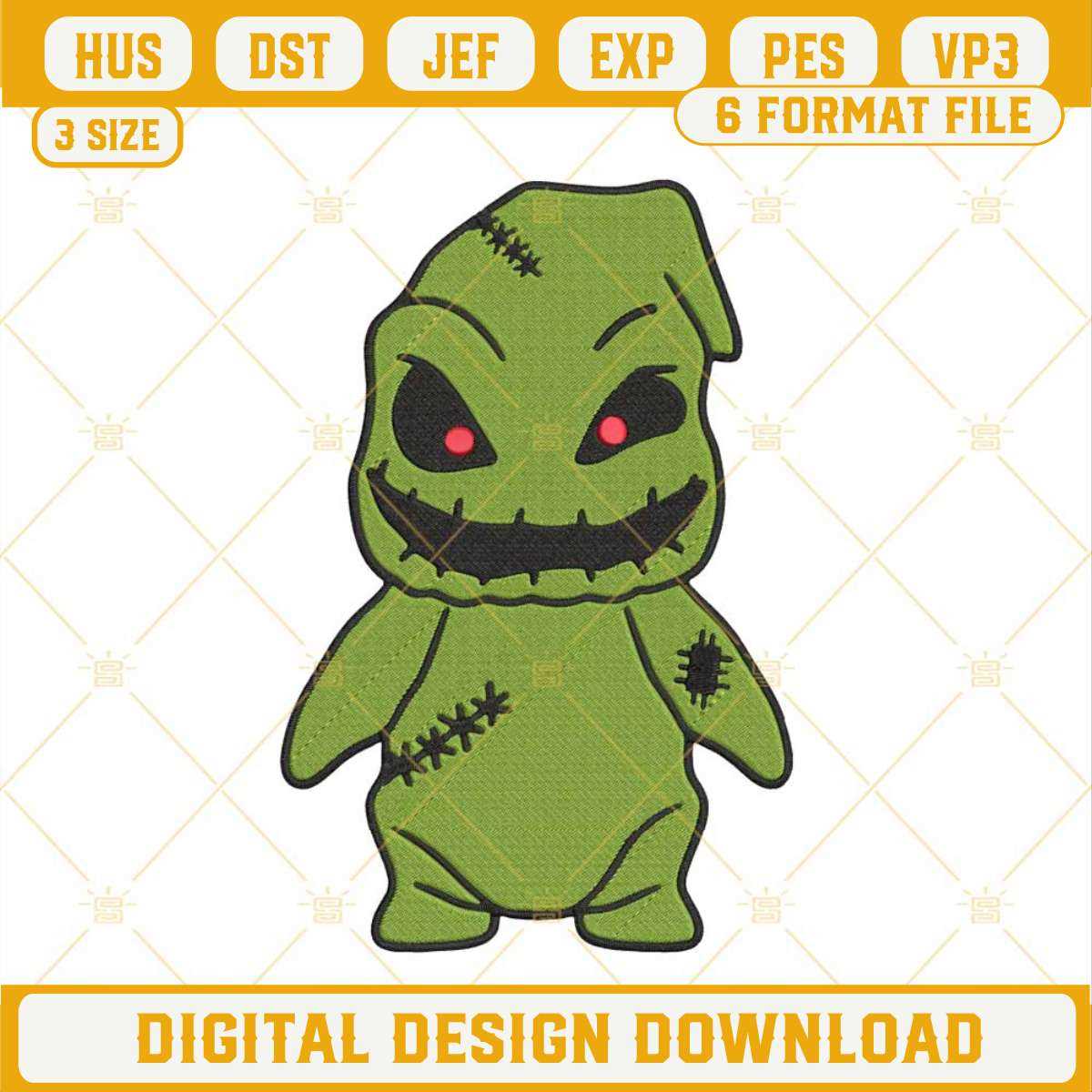 Baby Oogie Boogie Embroidery Designs, Nightmare Before Chris | Inspire ...