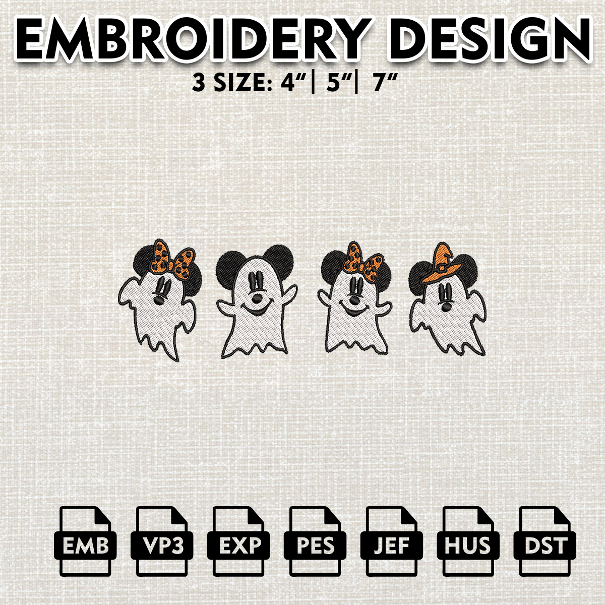 Disney Halloween Embroidery Designs, Halloween Machine Embro - Inspire ...