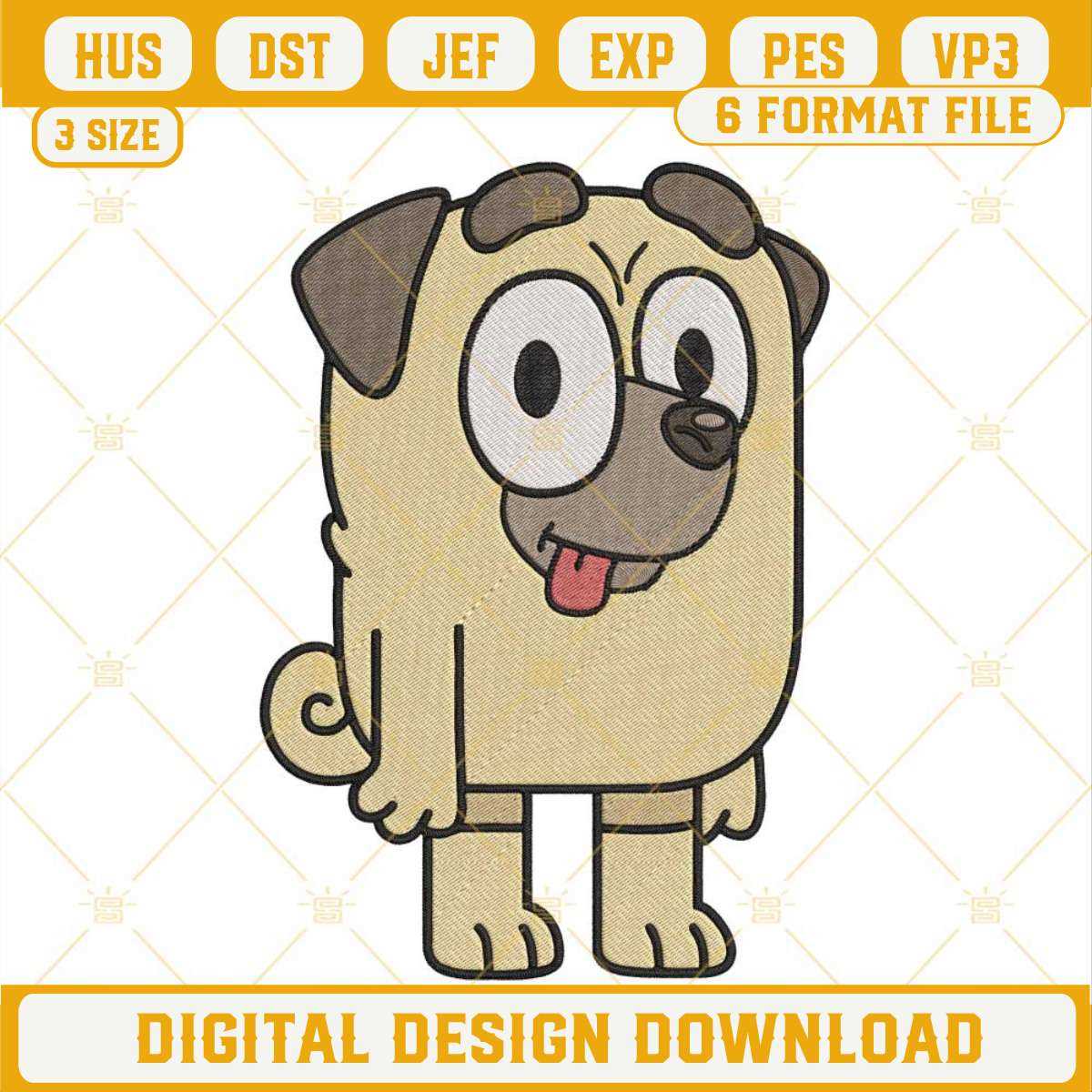 Buddy Bluey Machine Embroidery Design Files.jpg | Inspire Uplift