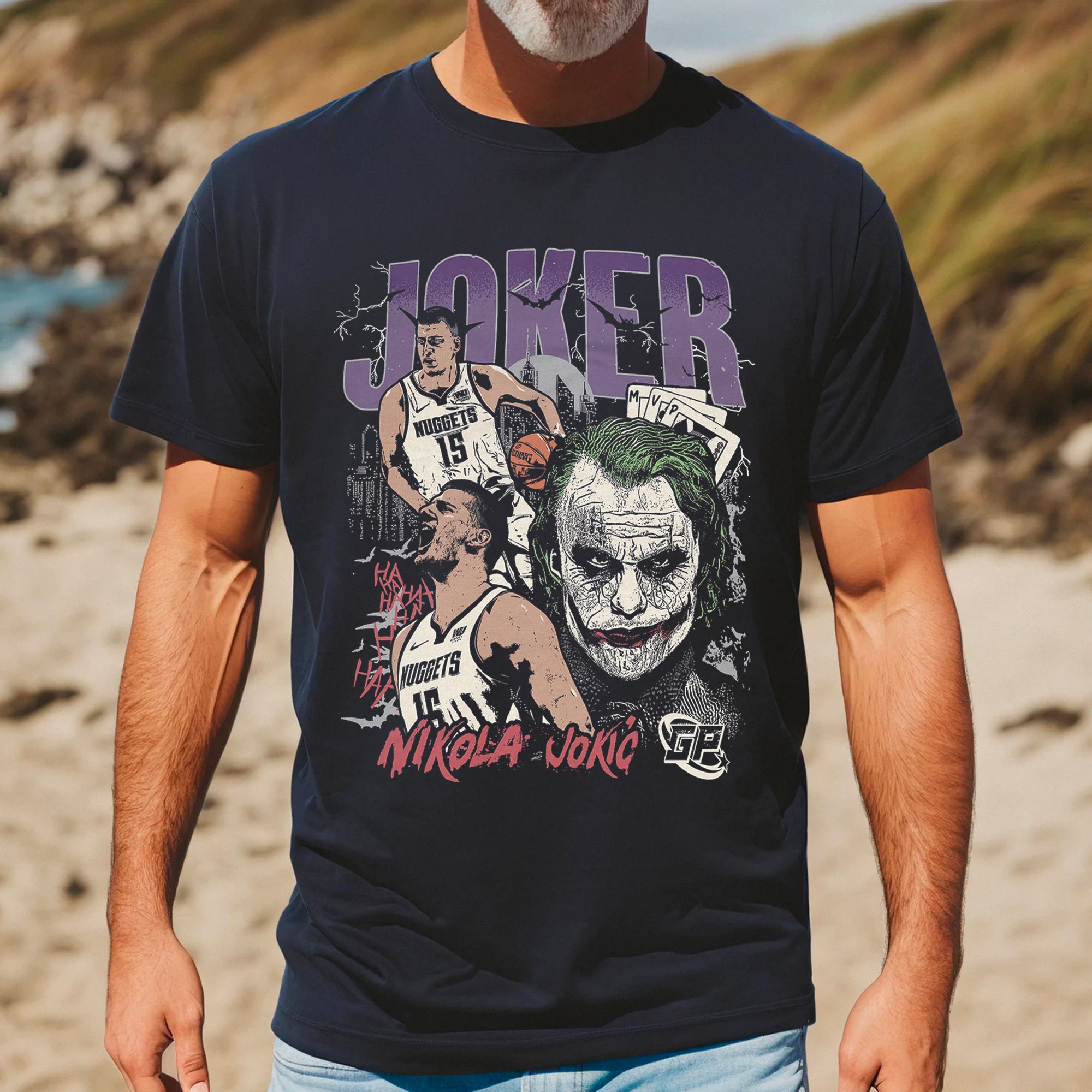 Vintage Nikola Jokic Shirt The Joker - Inspire Uplift