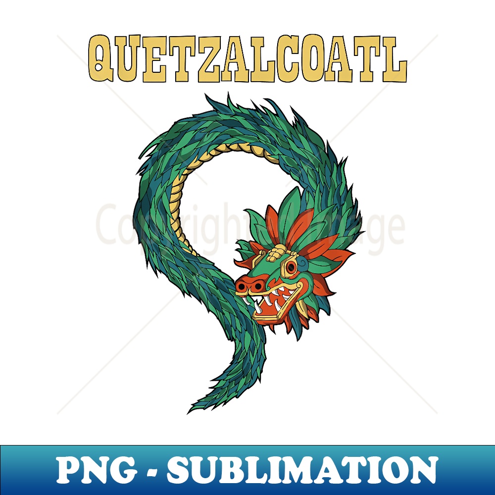 Aztec God Quetzalcoatl Cool Snake Dragon Inca Maya s - Retro | Inspire Uplift