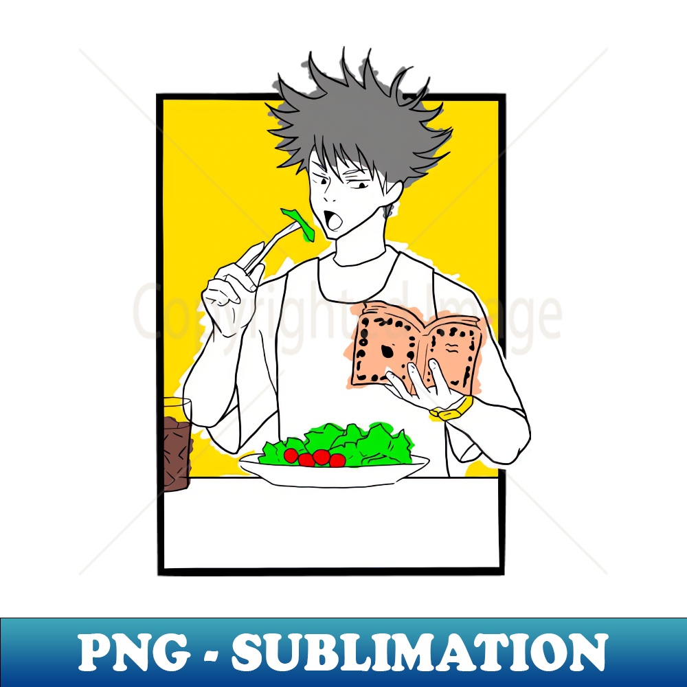 Fushiguro Chilling - Professional Sublimation Digital Downlo - Inspire ...