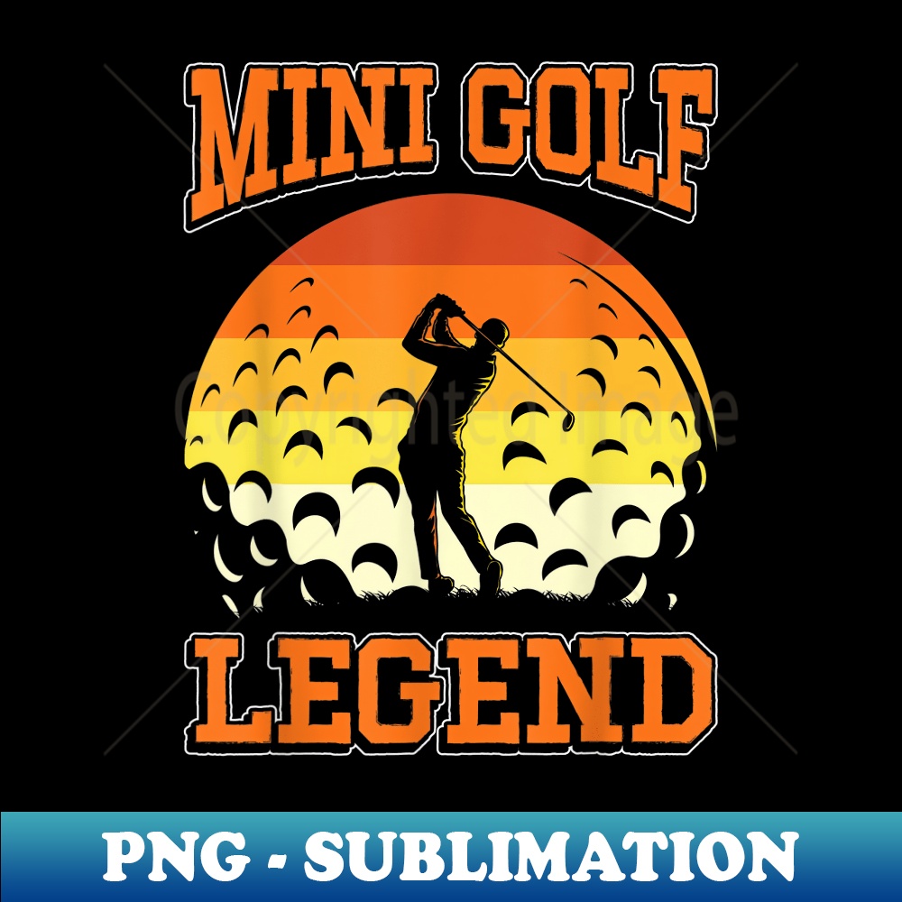 Vintage Retro Mini Golf Champion Funny mini Golfer Sport - P | Inspire ...