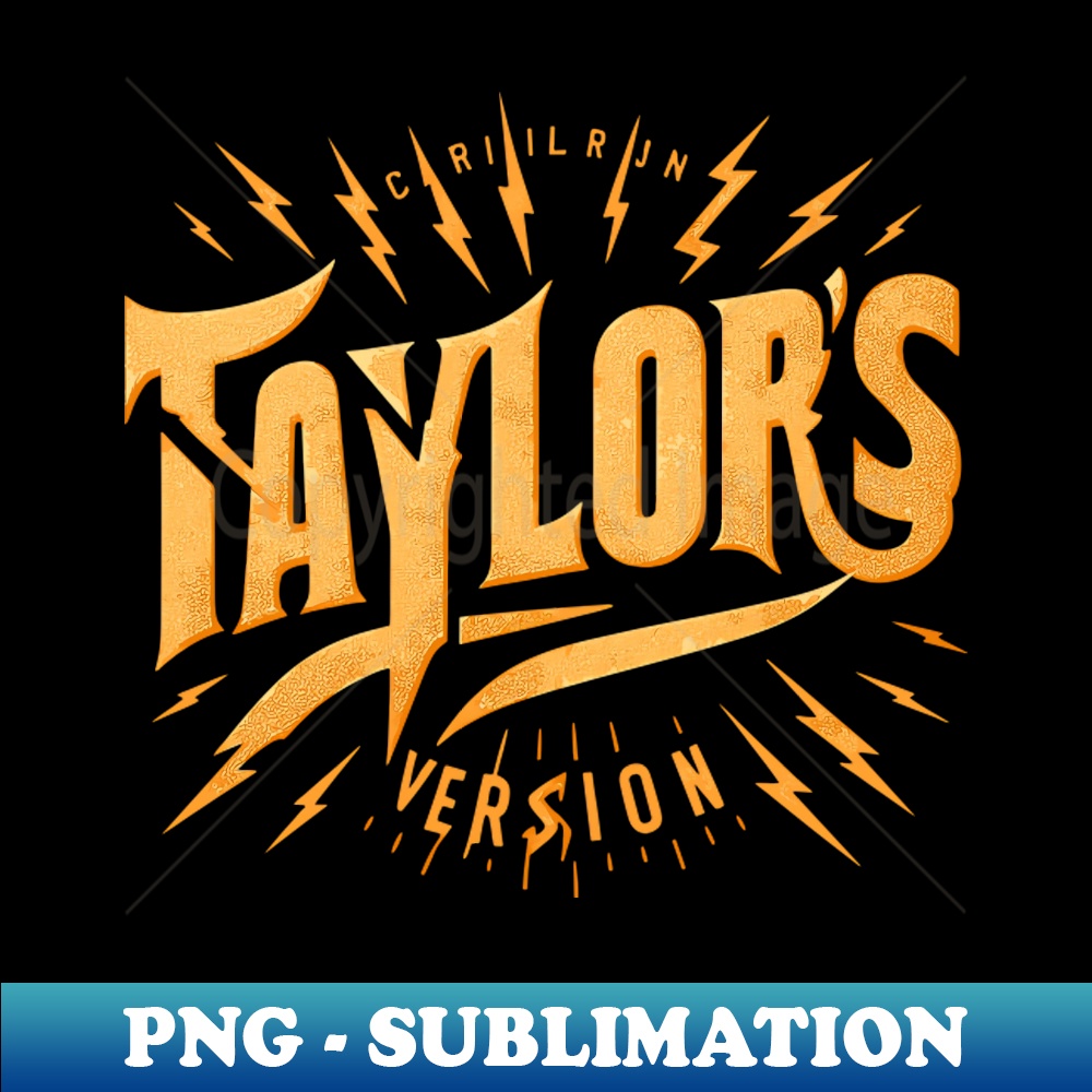 Taylors version Taylor Swift - PNG Transparent Sublimation | Inspire Uplift