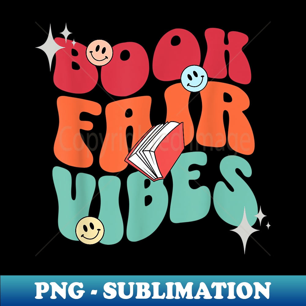 School Book Fair Vibe Groovy 70s Retro Reading Librarian - P | Inspire ...