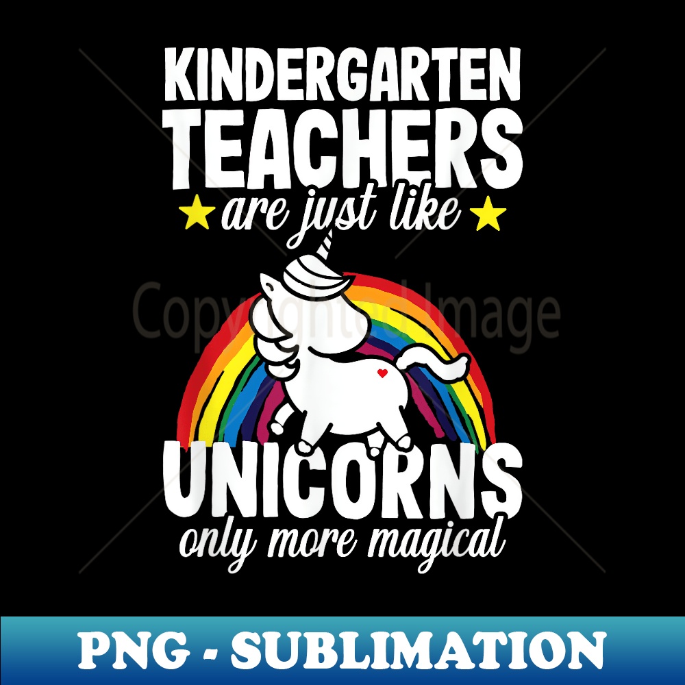 Kindergarten Teacher Unicorns Preschool Appreciation - High- - Inspire ...