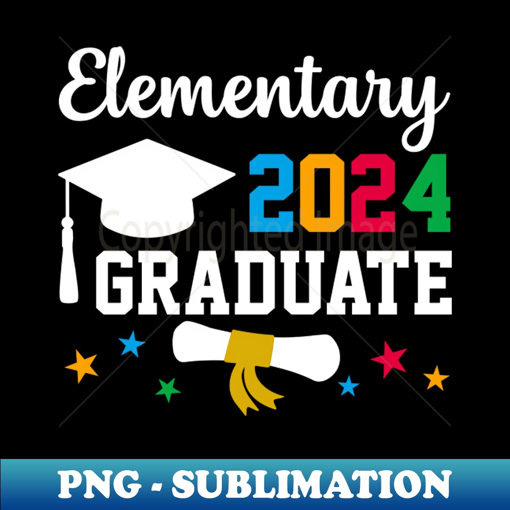 Elementary 2024 Graduate senior 2024 - PNG Transparent Digit - Inspire ...