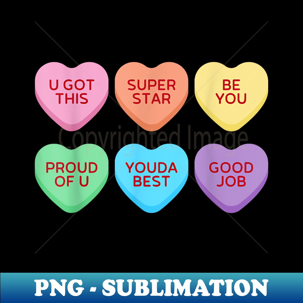 Valentines Day Candy Conversation Hearts For Teachers, - Exc - Inspire ...