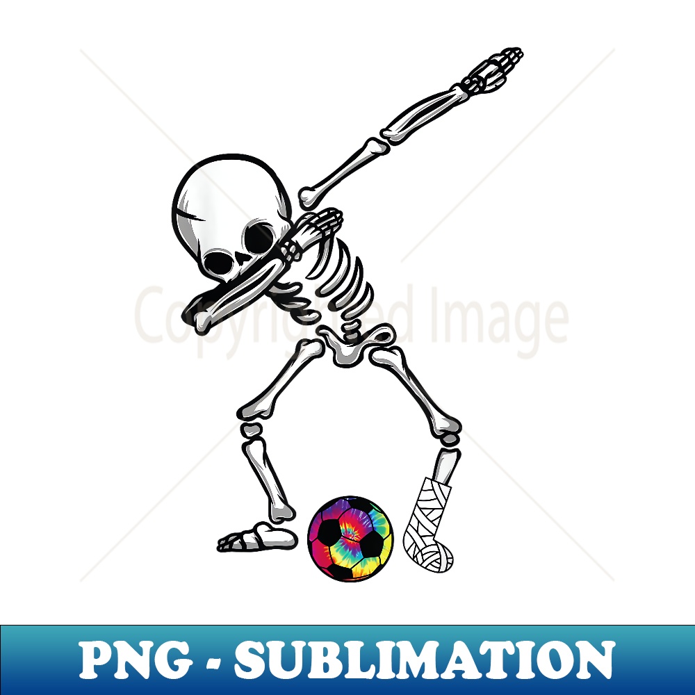 Soccer Dab dabbing broken leg plaster cast skeleton accident - Inspire ...
