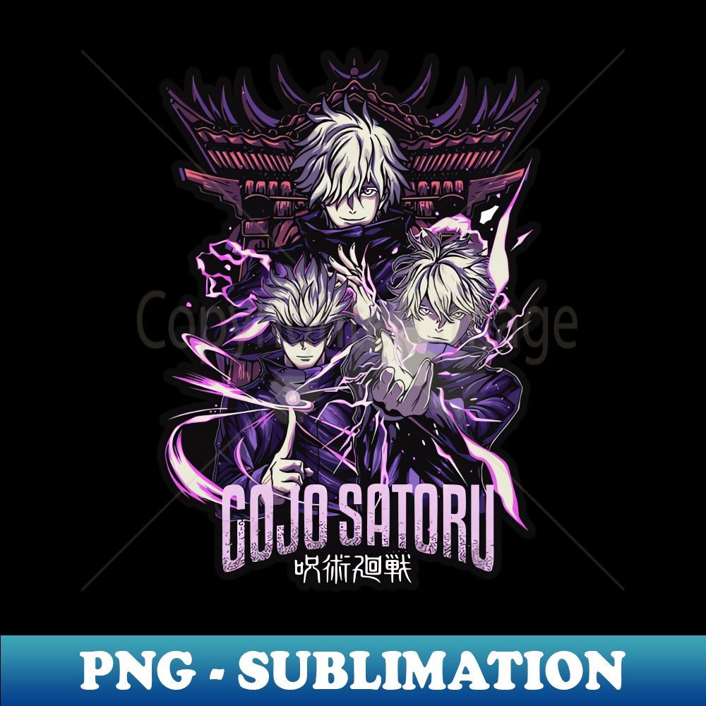 Gojo Cursed Energy - Vintage Sublimation PNG Download - Spic | Inspire ...