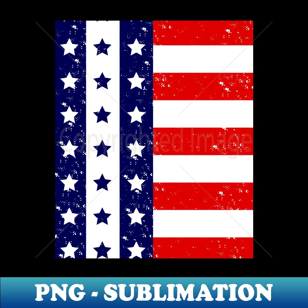 Bars Stars and Stripes - Retro PNG Sublimation Digital Downl | Inspire ...