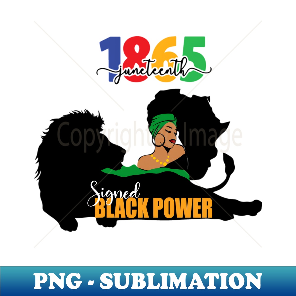 Juneteenth Black Power Design - Professional Sublimation Dig | Inspire ...