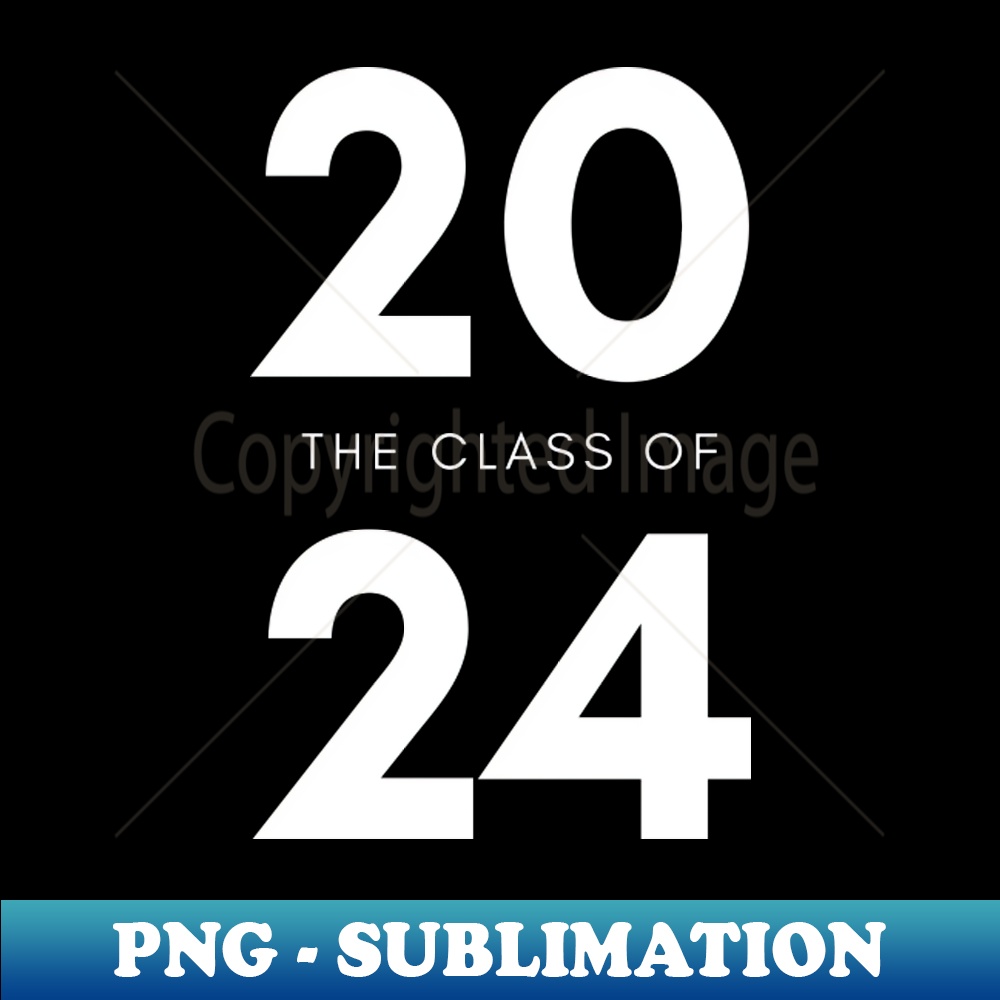 Class Of 2024 Simple Typography 2024 Design for Class Of Sen | Inspire ...