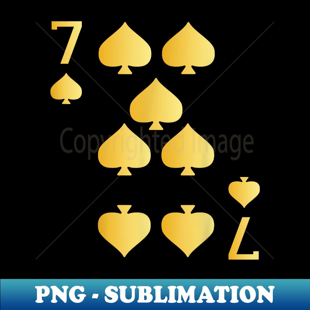 7 Of Spades Playing Card Costume Funny Halloween s - Sublima | Inspire ...