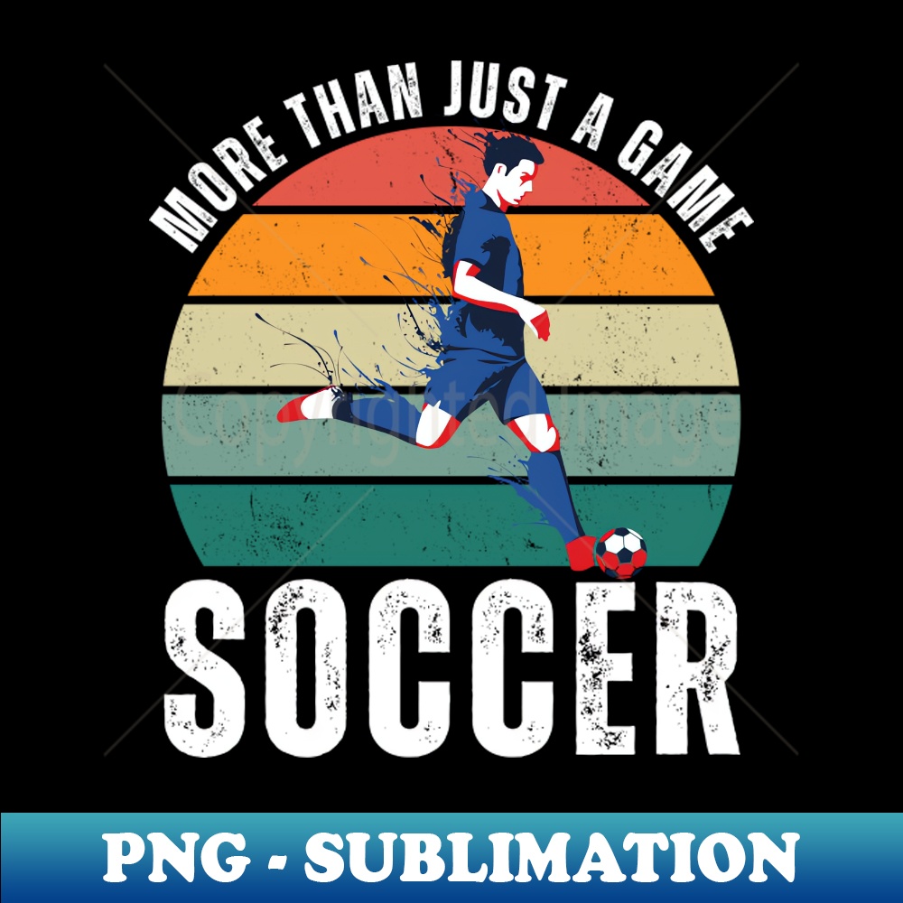 Football Fan Gift Idea - Soccer More Than Just a Game Funny | Inspire ...