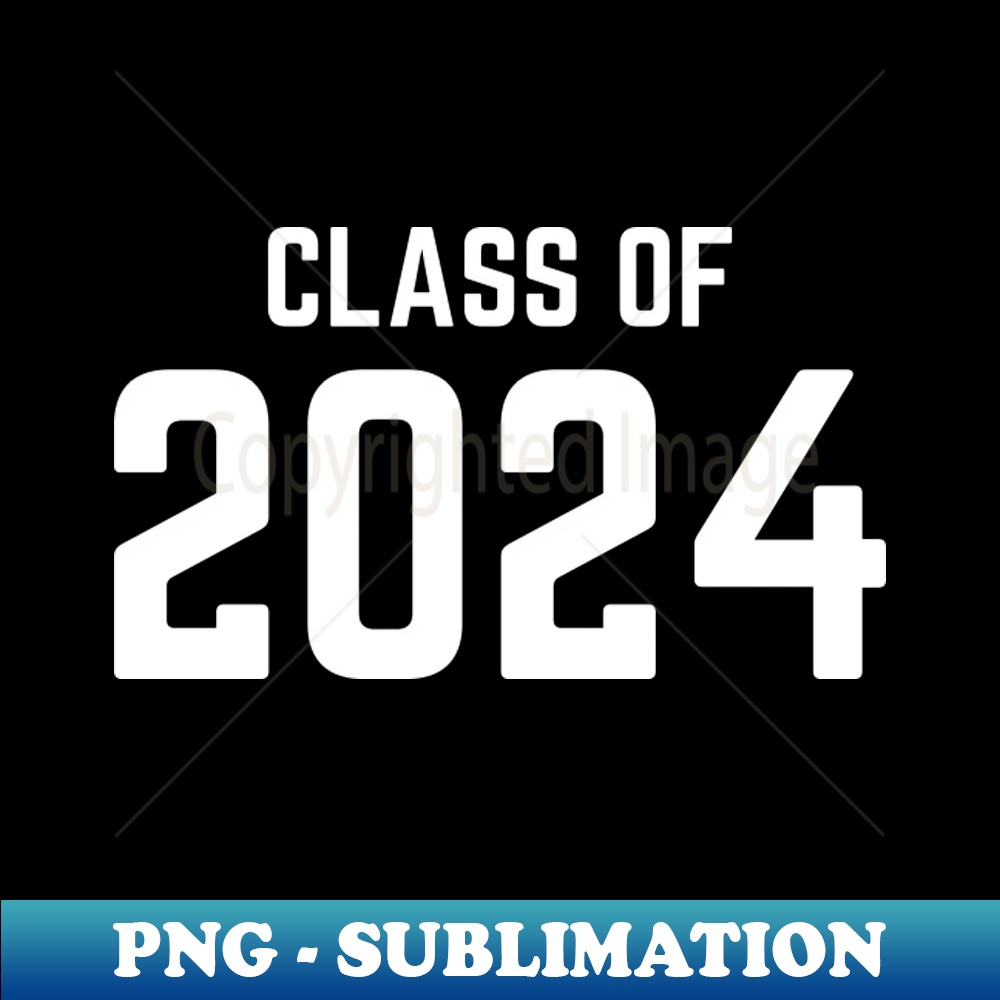 Class Of 2024 Simple Typography 2024 Design for Class Of Gra | Inspire ...