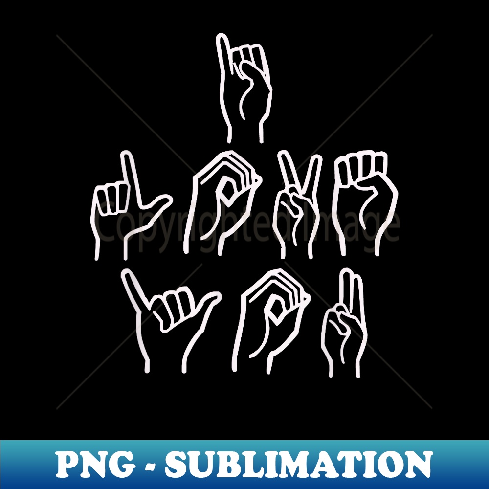 I Love You Sign Language ASL Valentine's Day s For Her - Vin | Inspire ...