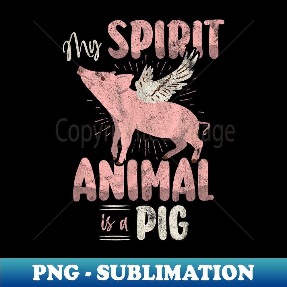 Pig Ts Piggy Swine Pink Piggy Pork - Instant Sublimation Dig | Inspire ...