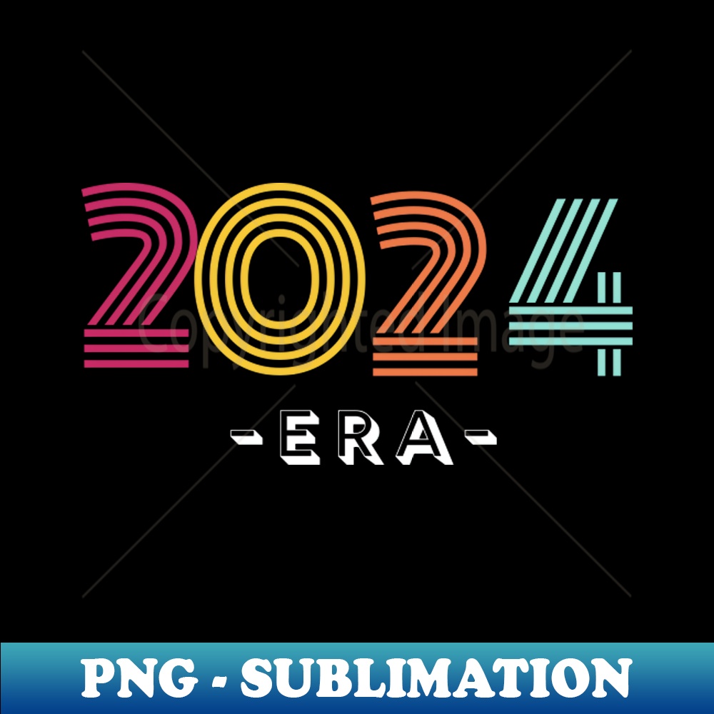 2024 ERA - Modern Sublimation PNG File - Add a Festive Touch | Inspire ...