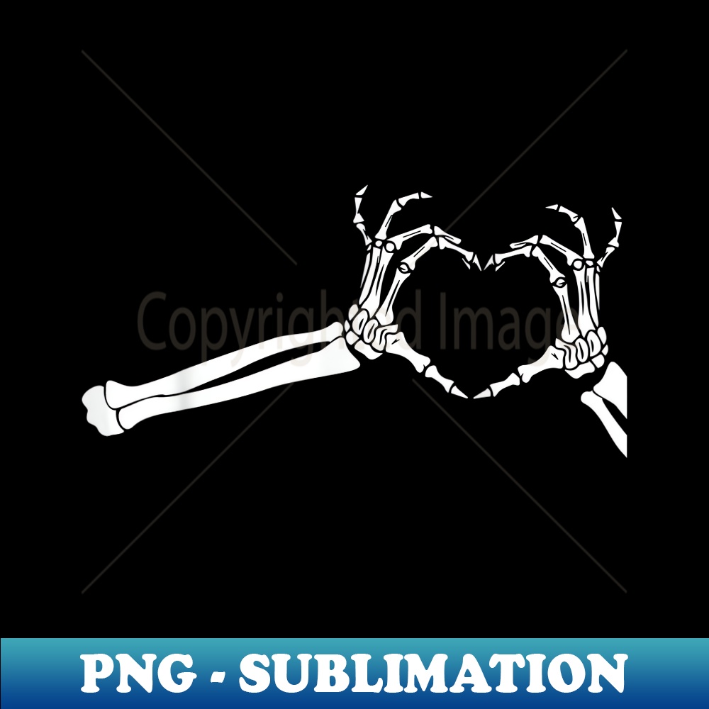 Funny Skeleton Heart Hands. Halloween Costume Skeleton - Sig - Inspire ...