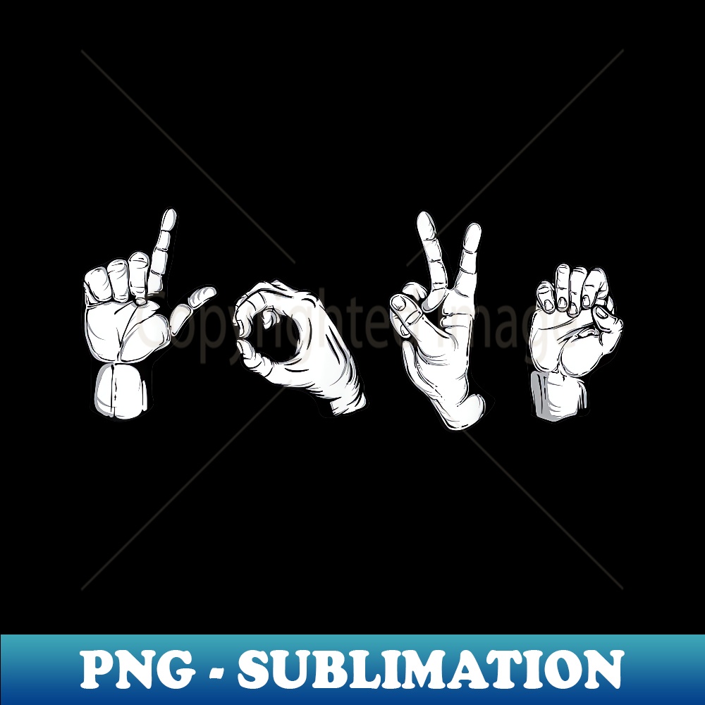 Valentines Day I Love You Heart Hand Sign Language - Profes | Inspire ...